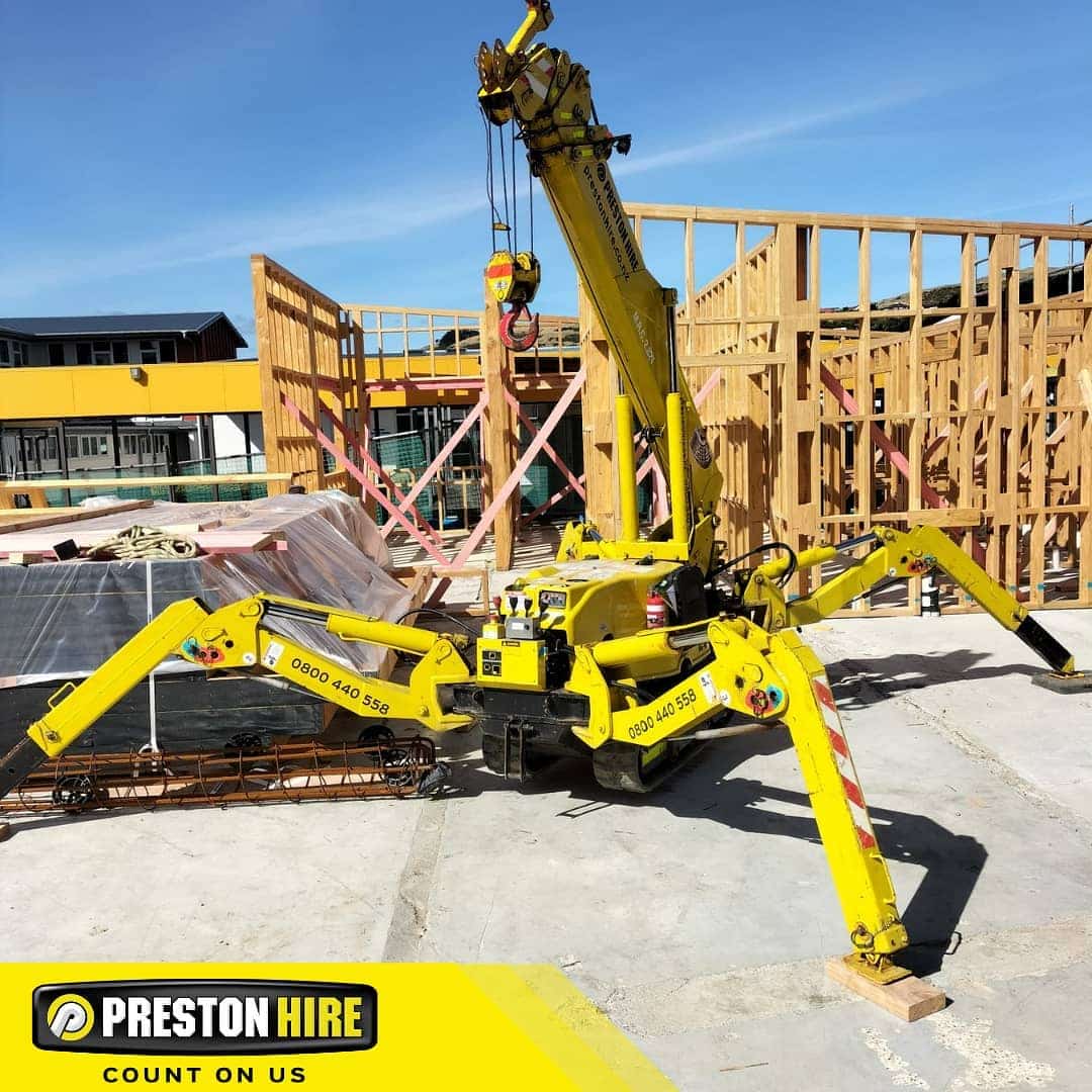 WHY ARE THEY CALLED SPIDER CRANES? - Preston Hire